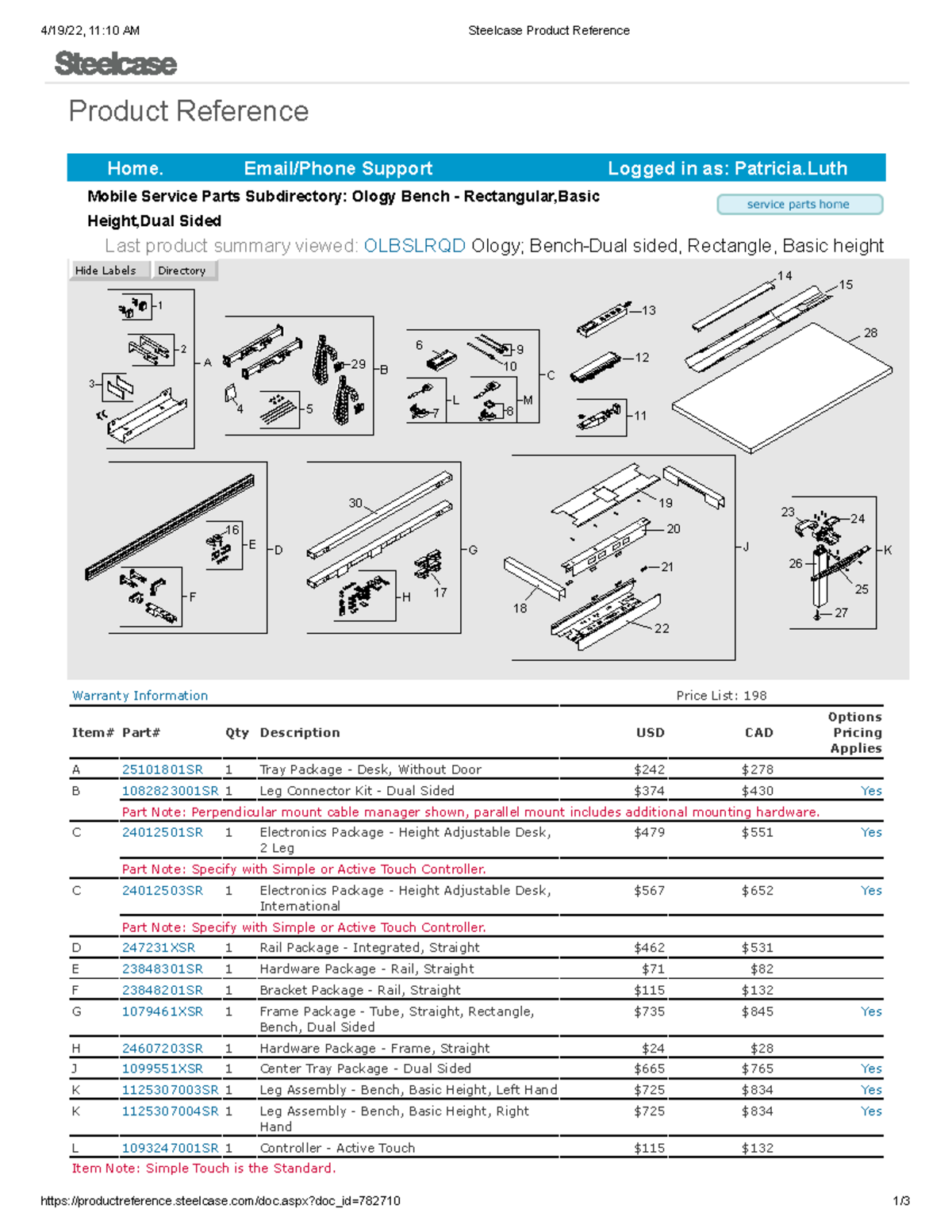 Steelcase Product Reference - 4/19/22, 11:10 AM Steelcase Product ...