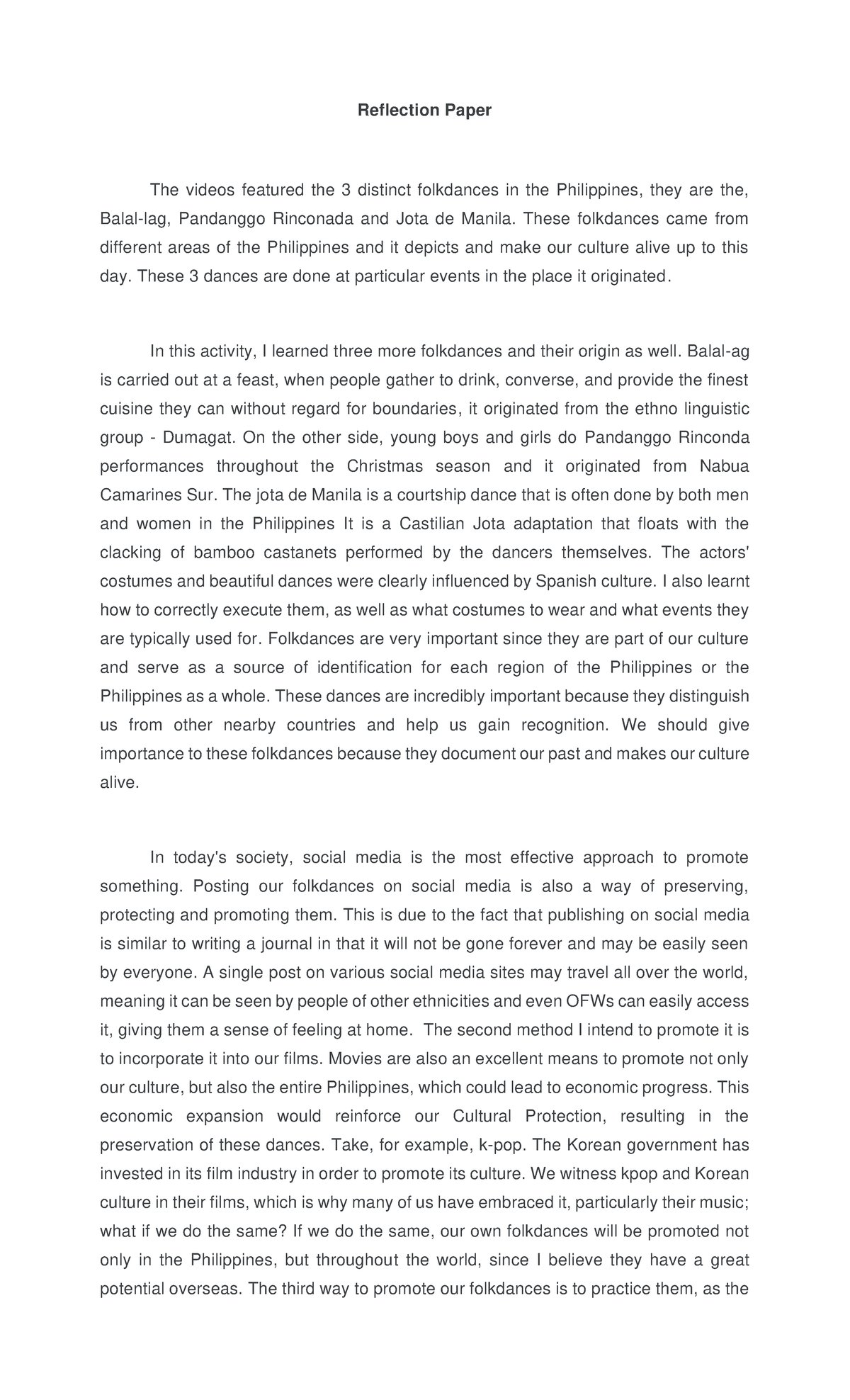 Dance Culture - Pandanggo Rinconada, Balal-lag, Jota de Manila ...