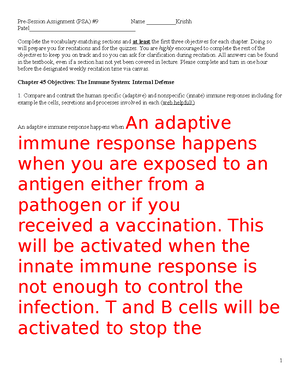 PSA 1 - PSA 1 for SP 2023 - Pre-Session Assignment (PSA) #14 Name ...