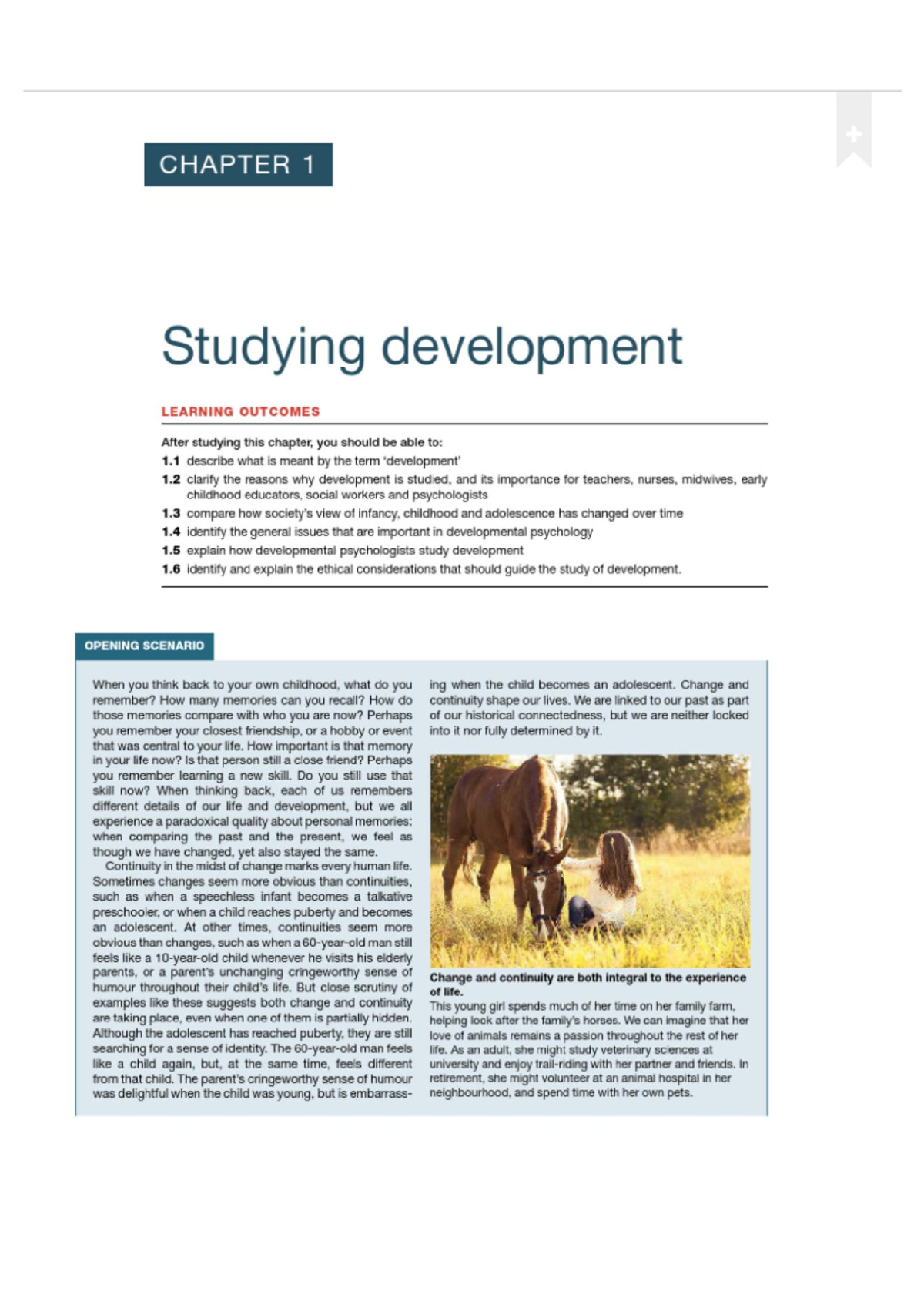 Chapter 1 - Studying development - CHAPTER 1 Studying development ...