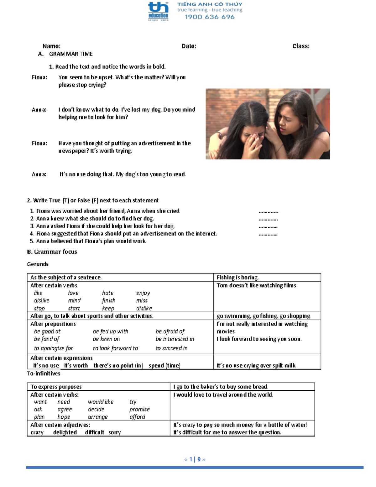 6S2 13022023 updated - Practice materials - Name: Date: Class: A ...