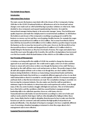 P2 stakeholders - P2- Explain how two contrasting businesses are ...