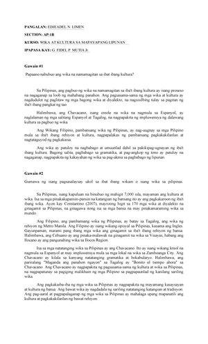 Tekstong- Ekspositori 085135 - Dalawang uri ng Enumerasyon Simple- ito ...