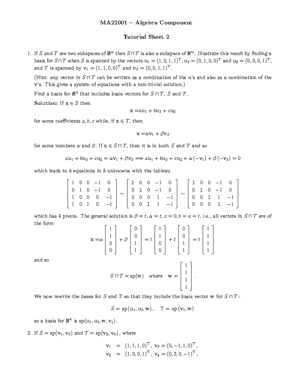 Algebra 2 - file 2 sol - Warning: Popup annotation has a missing or invalid parent annotation ...