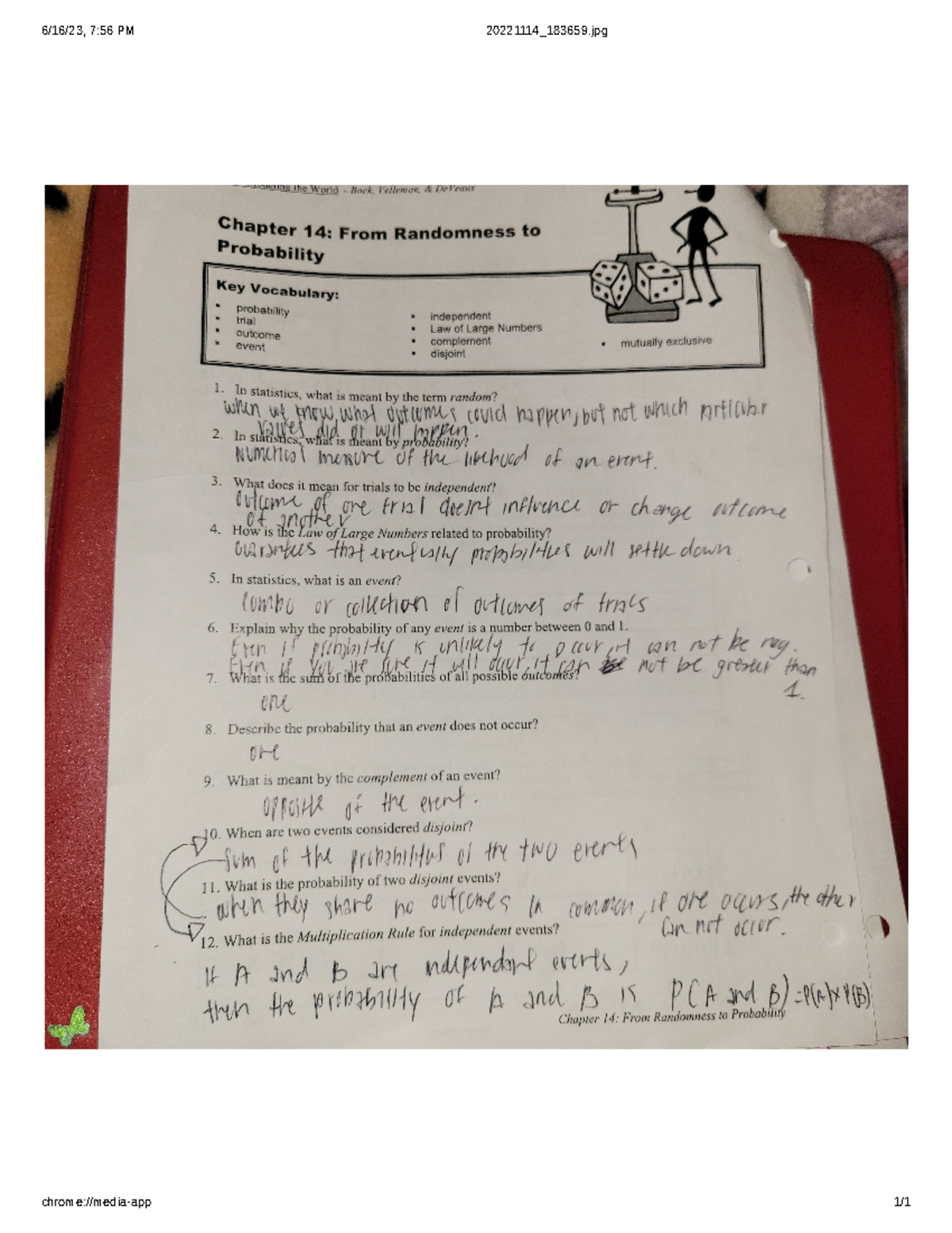 Ch.14 AP Statistics - 6/16/23, 7:56 PM 20221114_183659 chrome://media ...