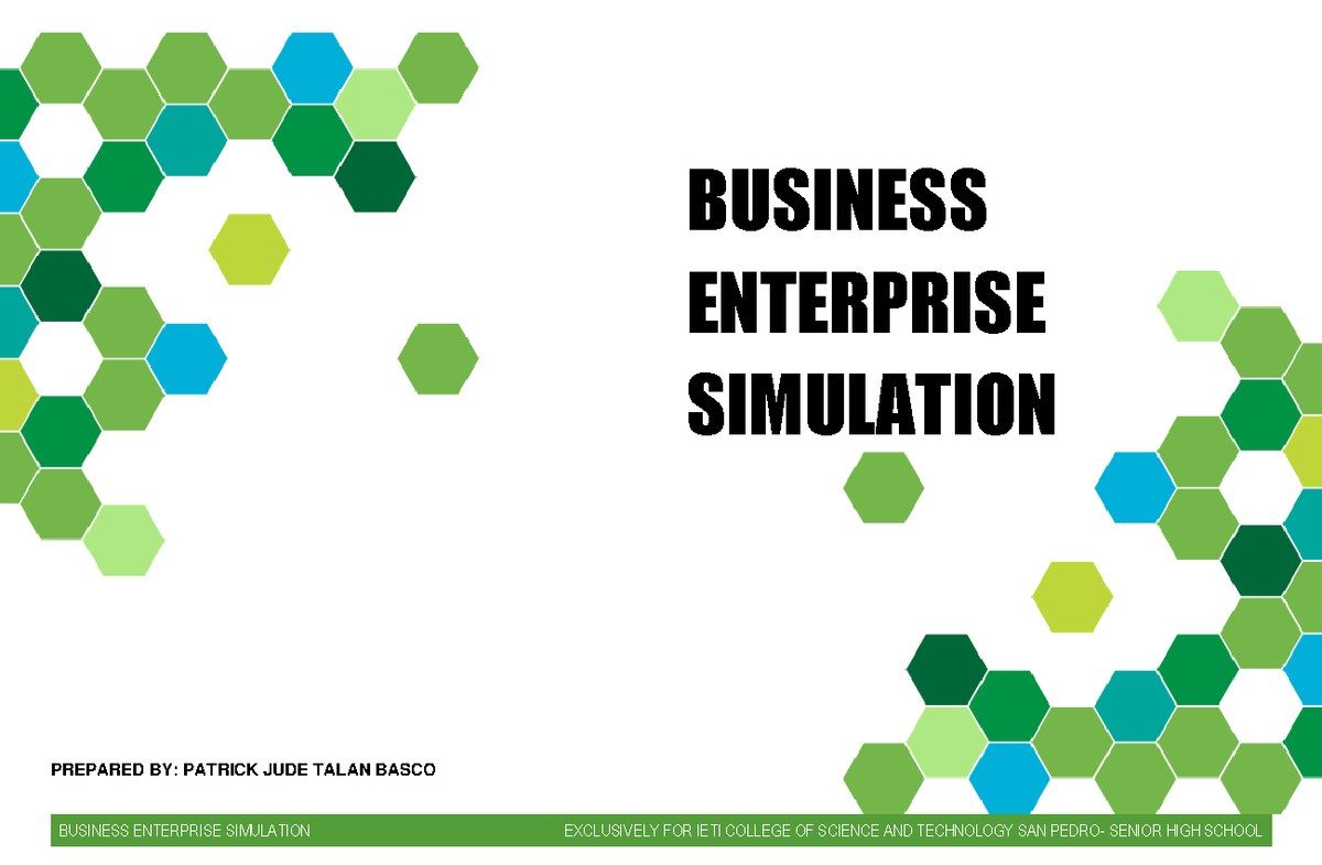 BUS Enterprise Final Module Check - PREPARED BY: PATRICK JUDE TALAN ...