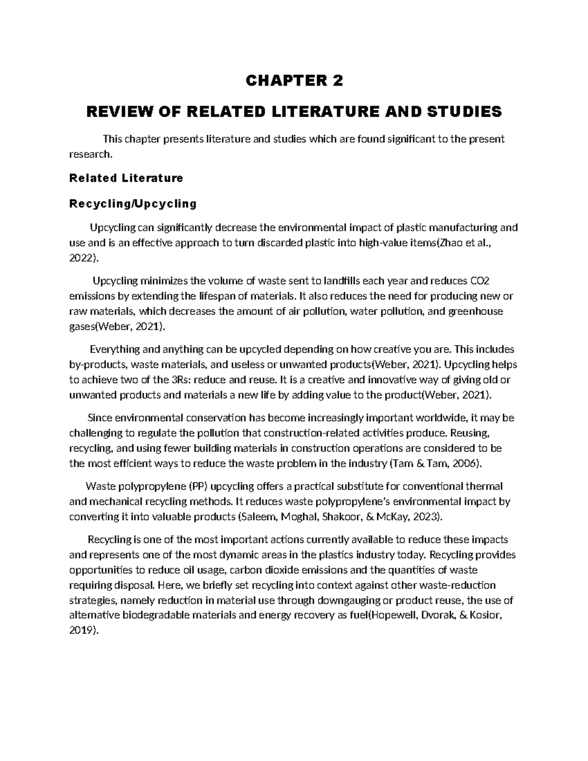 Chapter 2 Review OF Related Literature - CHAPTER 2 REVIEW OF RELATED ...