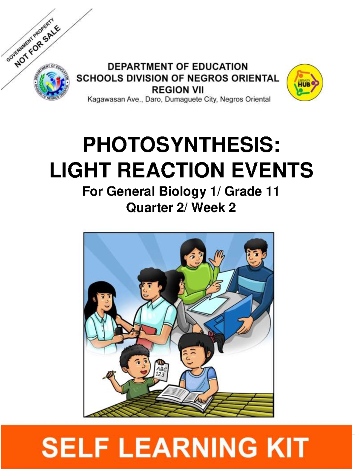 General Biology Q2 WEEK 2 - PHOTOSYNTHESIS: LIGHT REACTION EVENTS For ...