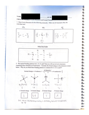 Reaction and equation worksheet - CHEM 130 - Studocu