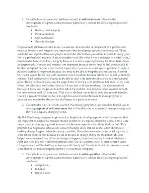 PSY 491 3-2 Module Three Journal Activity Assignment - Virginia Ent PSY ...