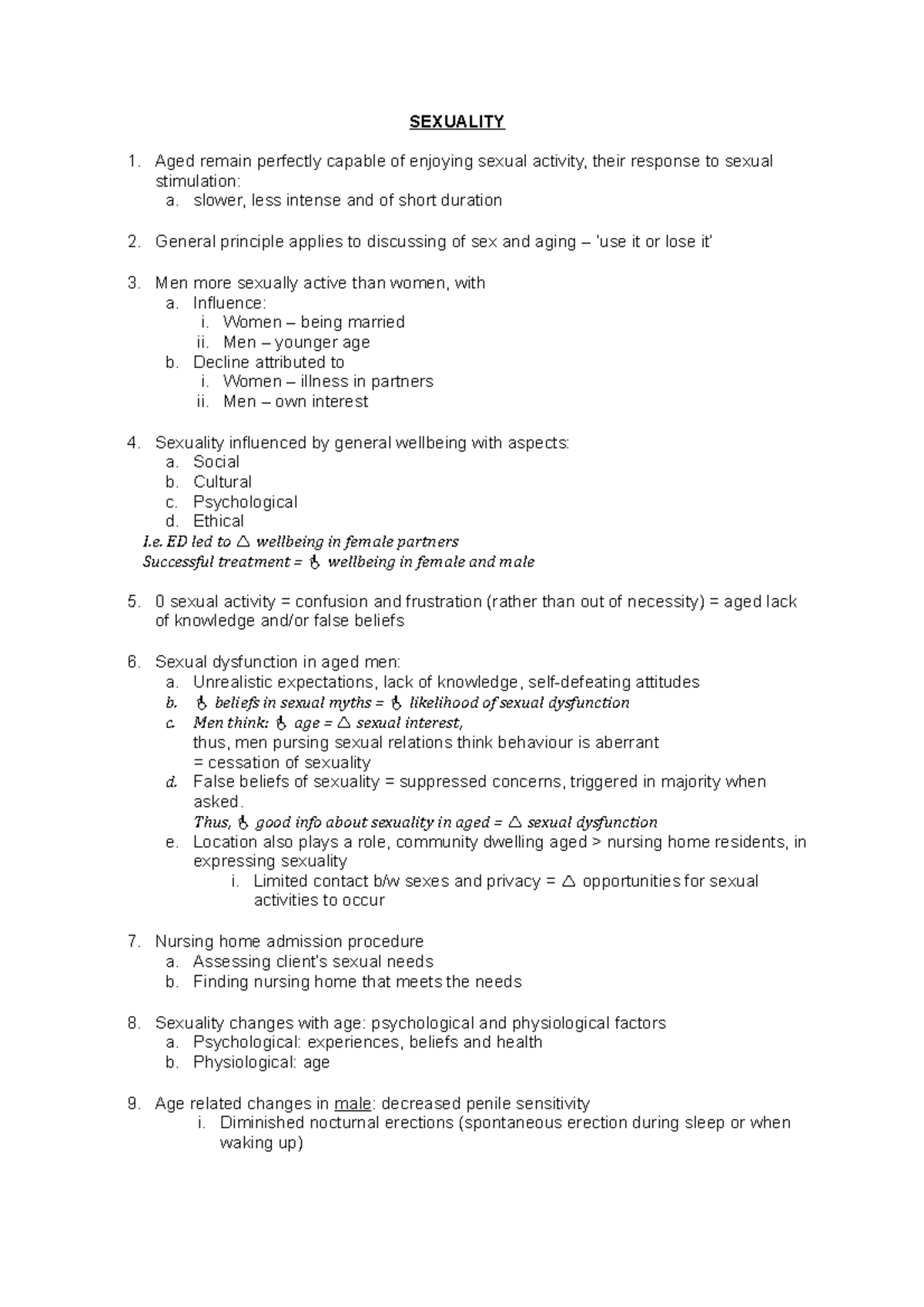 Lecture notes, lectures Week 1-16 - The lecture notes cover the content ...