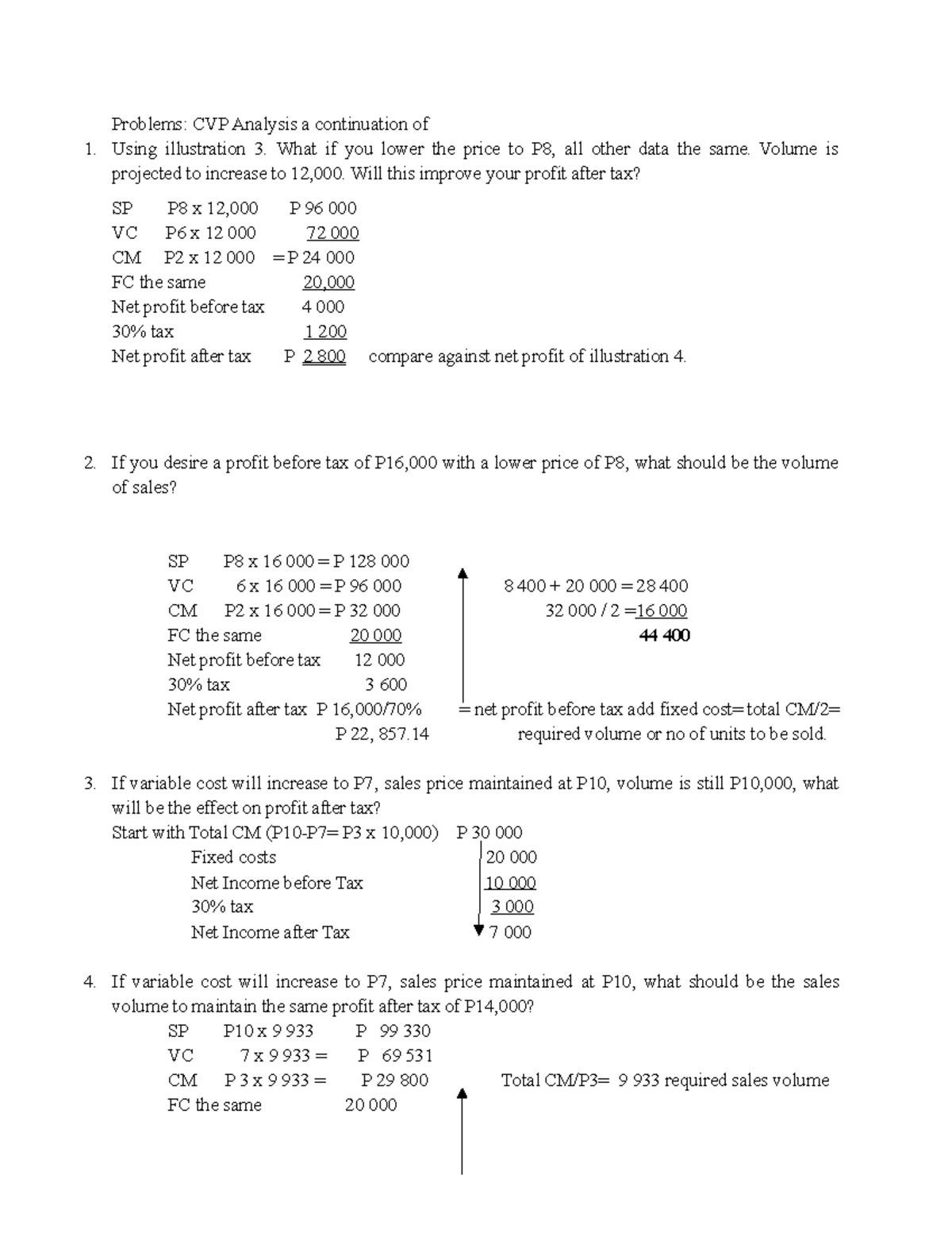 Cost Managerial Accounting Chapter 6 Lecture with Formulas and Problem ...