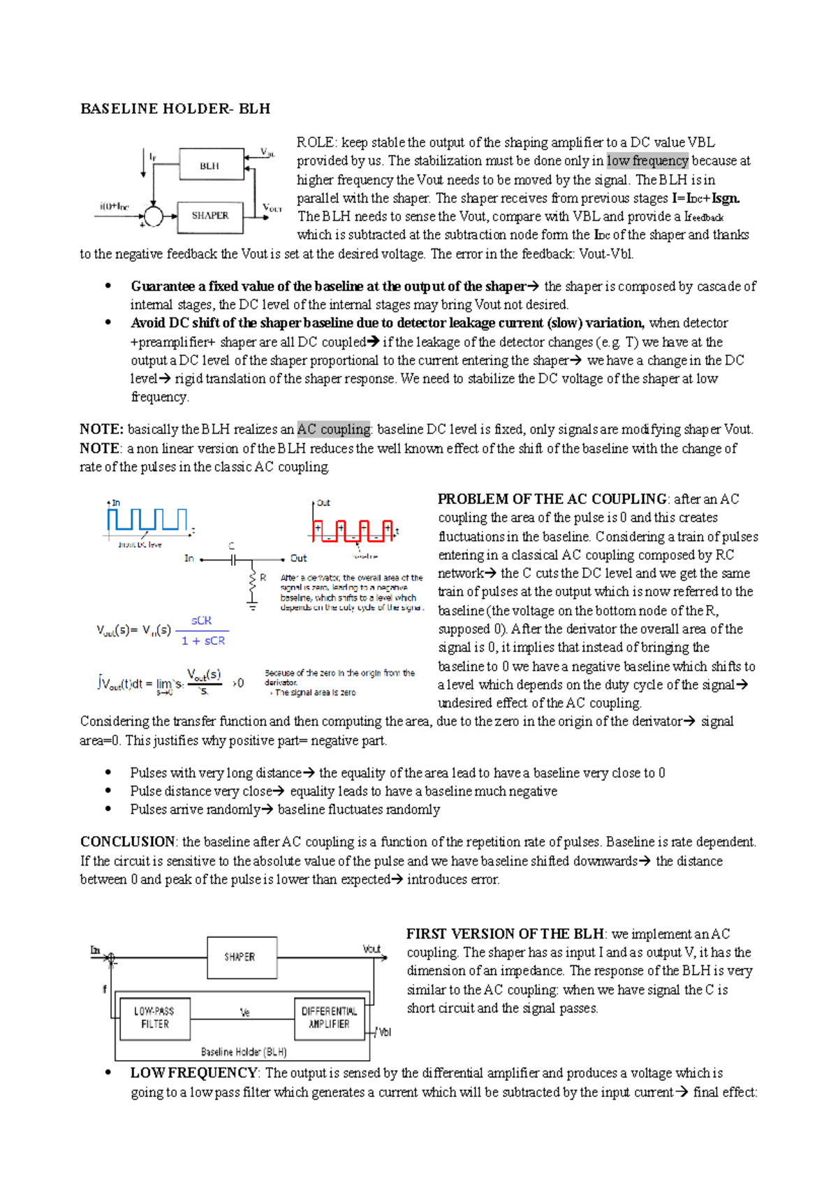 Baseline Holder - Electronics design for biomedical instrumentation ...
