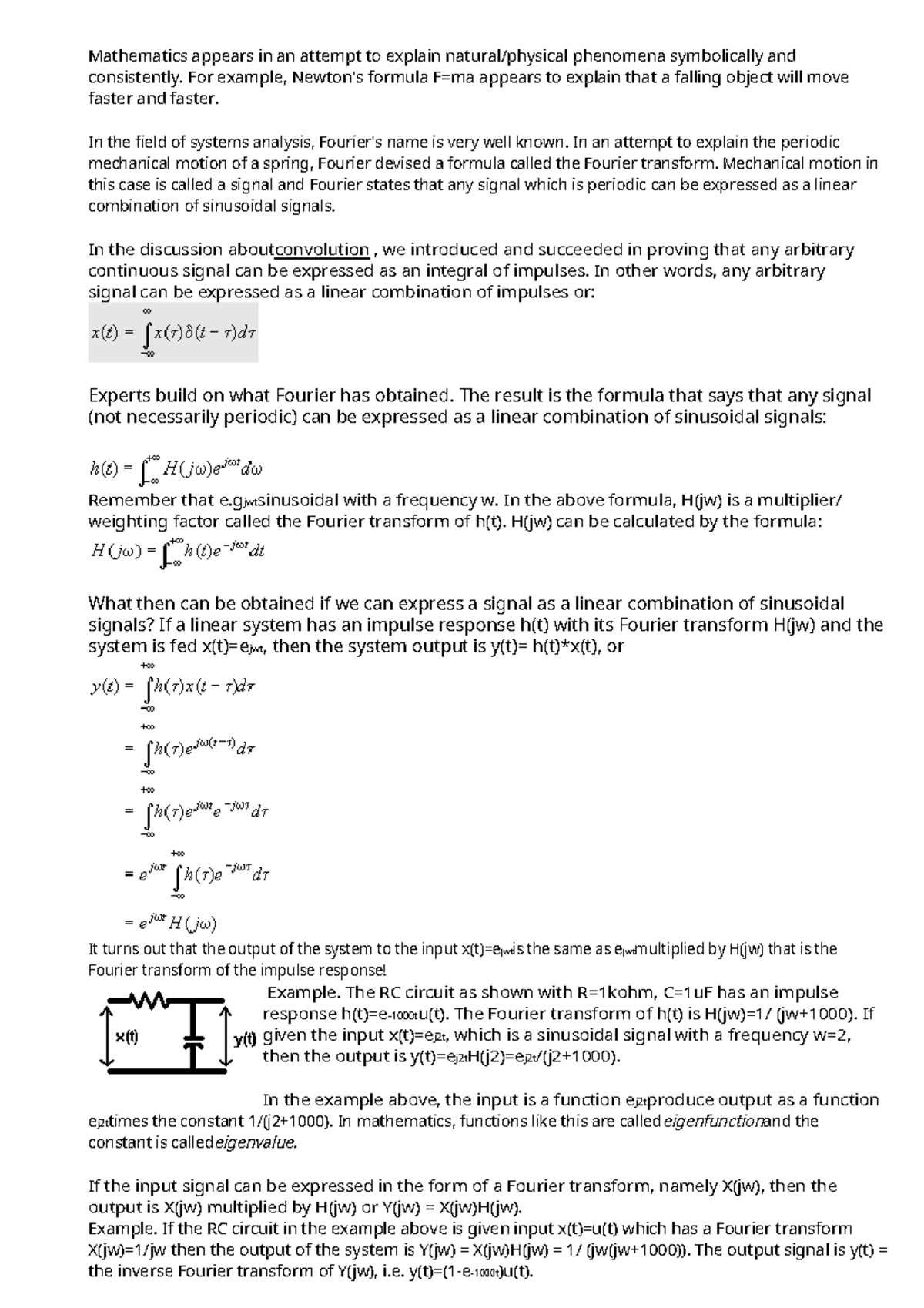 Mathematics Linear-16 - Mathematics appears in an attempt to explain ...
