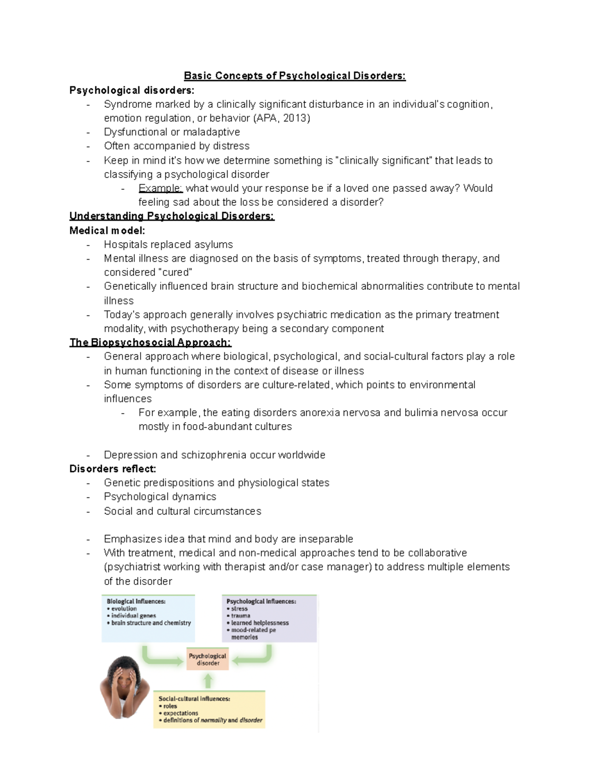 Basic Concepts of Psychological Disorders - Basic Concepts of ...