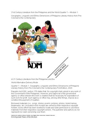 Pabula - module - SCHOOLS DIVISION OF DAVAO DEL NORTE STO. TOMAS EAST ...