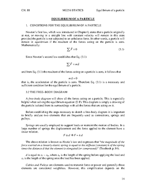 Me 2560 exercises chapter 2 2015 - Statics Chapter II Fall 2015 ...