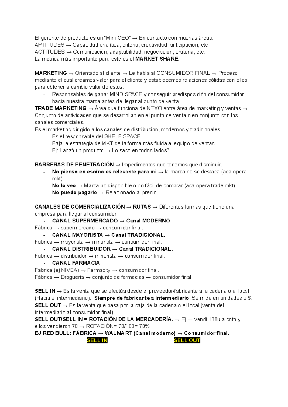 Gerencia de Producto - El gerente de producto es un “Mini CEO” → En ...