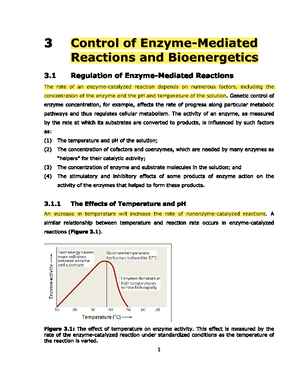 Problems Of Enzyme Kinetics-1 - Problems (Enzyme Kinetics) Relation ...