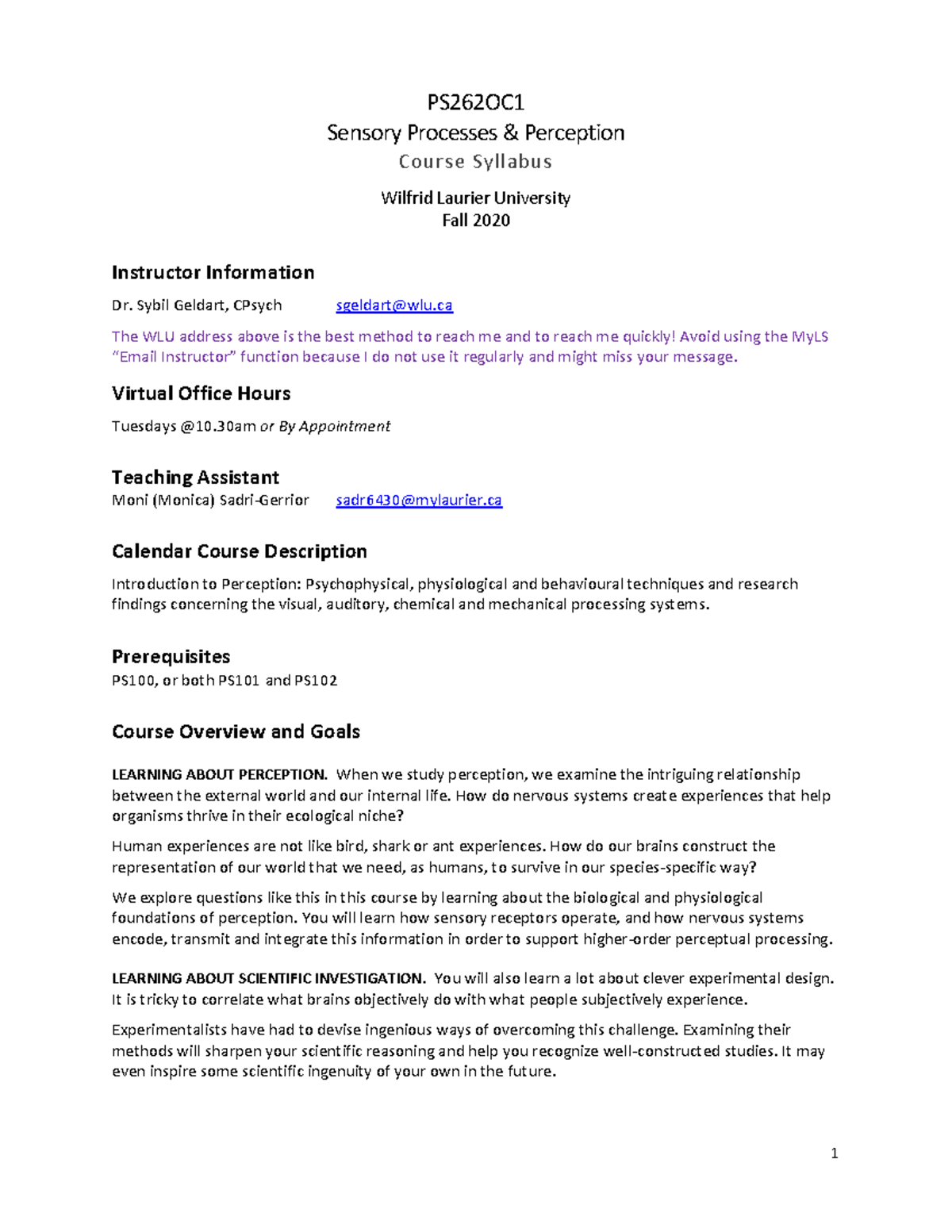 PS262 OC1 Syllabus Fall 2020 - Warning: TT: undefined function: 32 Warning: TT: undefined ...