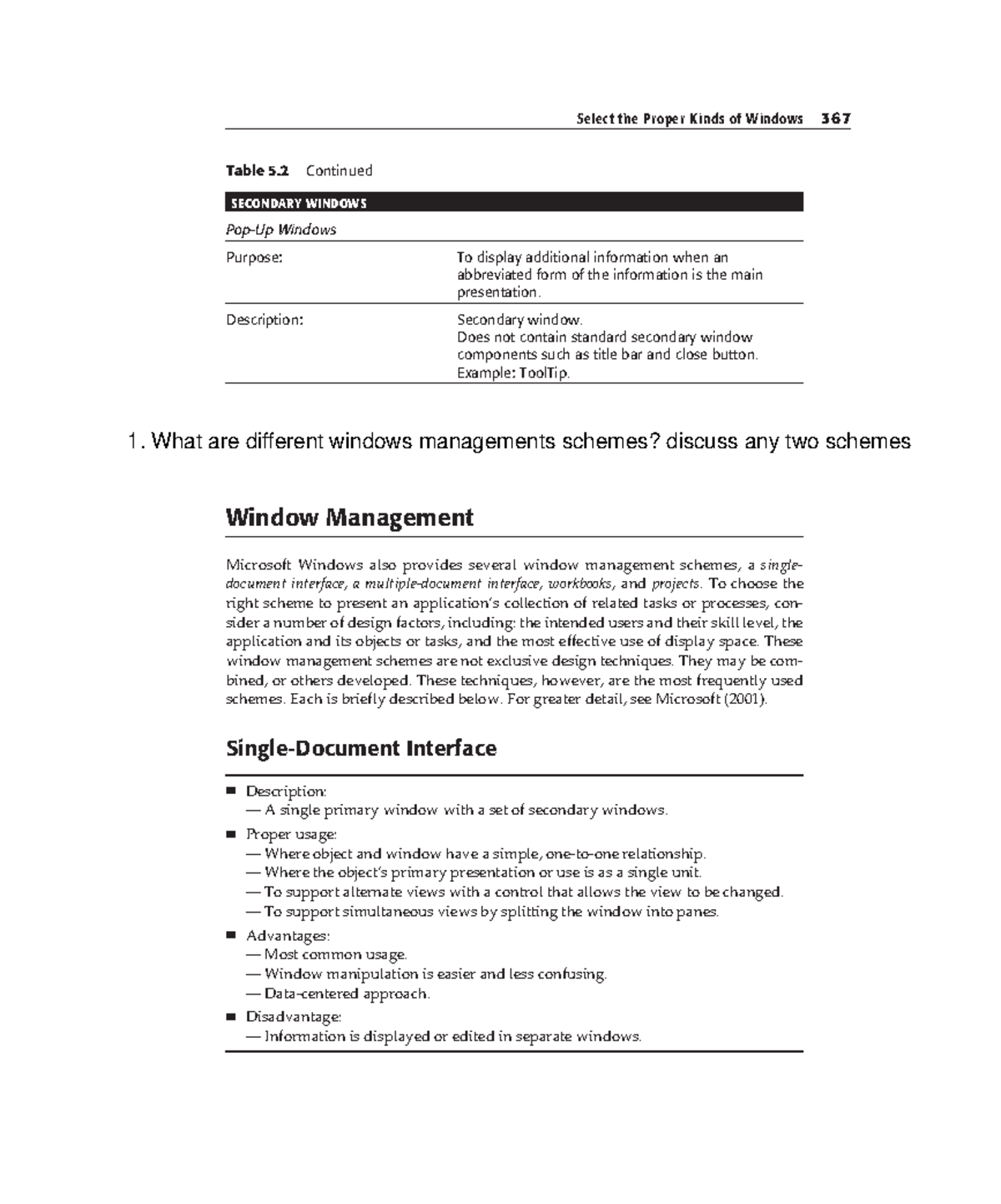 UID Answers - Window Management Microsoft Windows also provides several ...