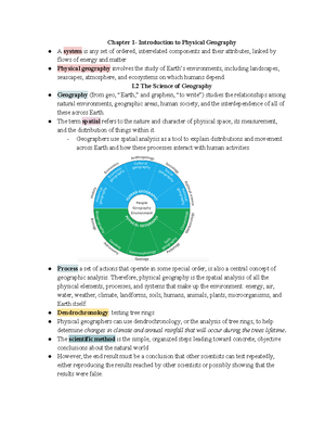 Foundations of Geography Lectures - geography is the science of place ...