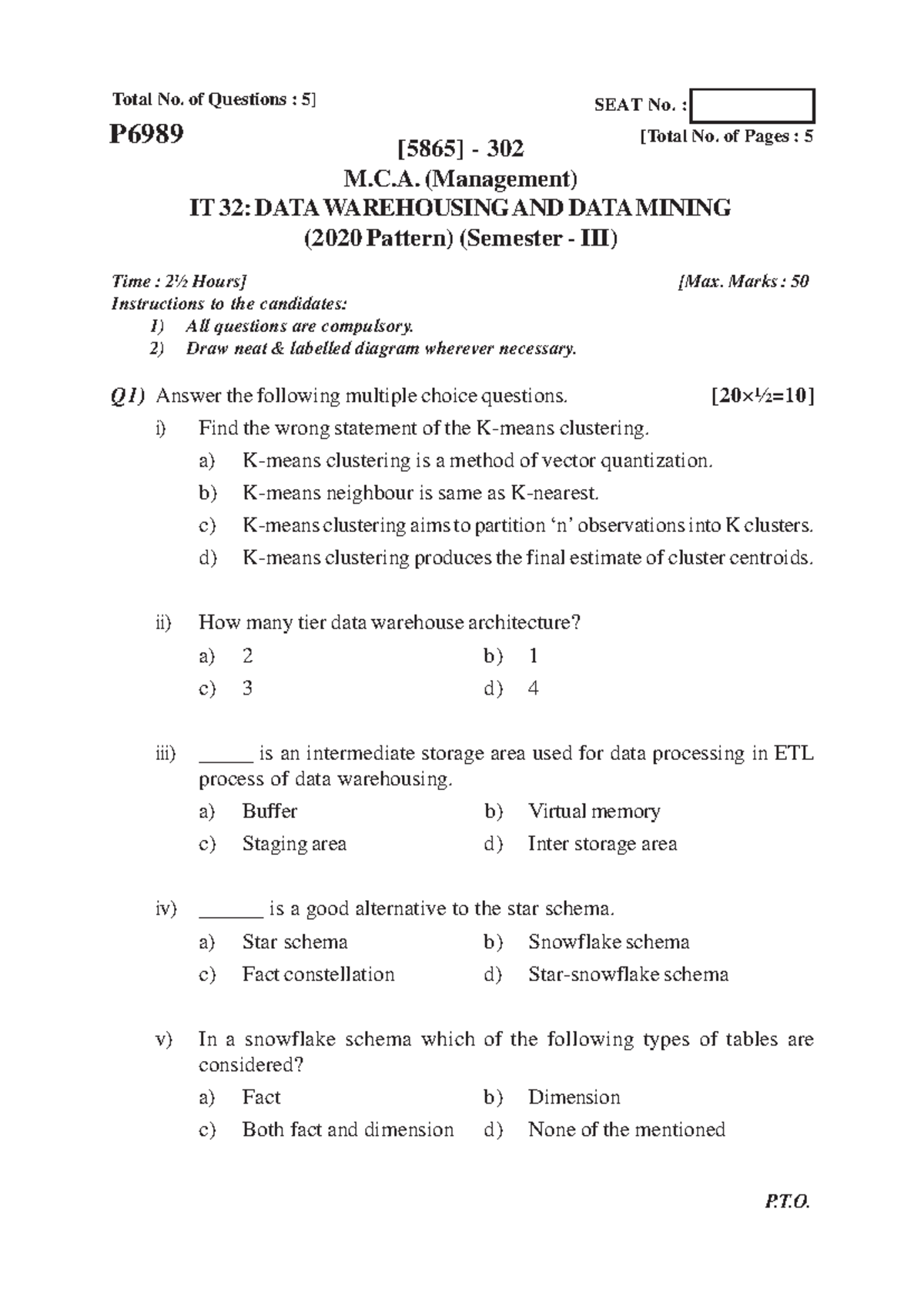 Apr 2022 - sPune University MCA Question Papers PDF 2023 2024 Get the ...