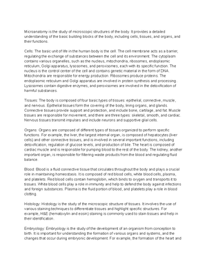 Microanatomy-blood - Blood is a complex fluid that plays a critical role in the human body ...