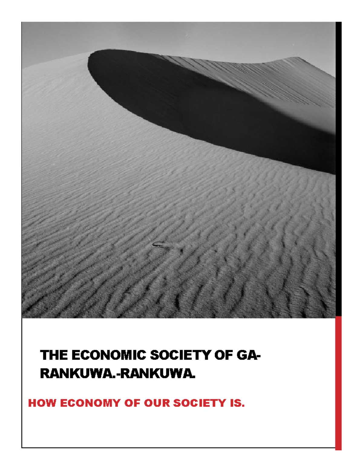 Economic Report - insight of business management - THE ECONOMIC SOCIETY ...