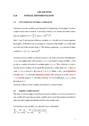 Lecture Notes ( Cable) - LECTURE NOTES; EEE526 ADDENDUM Design and ...