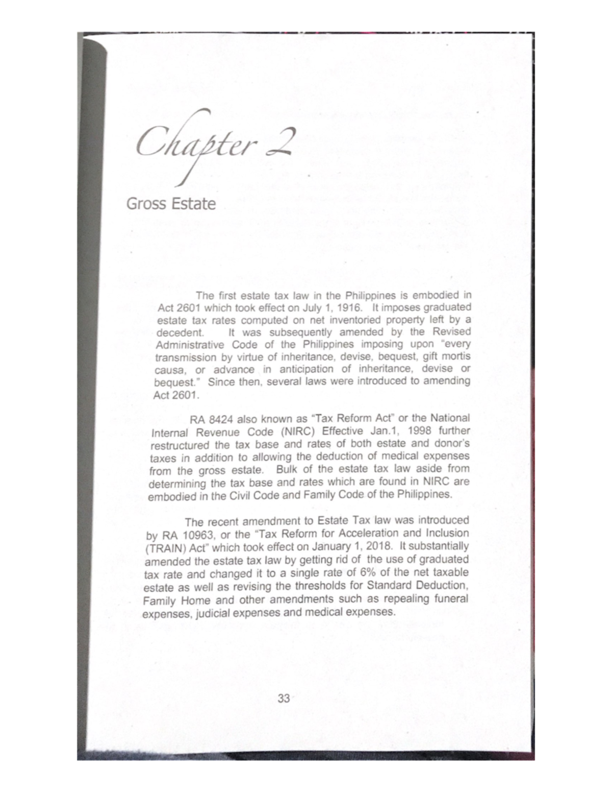 Business tax chapter 2 Part 1 - Accounting - Studocu