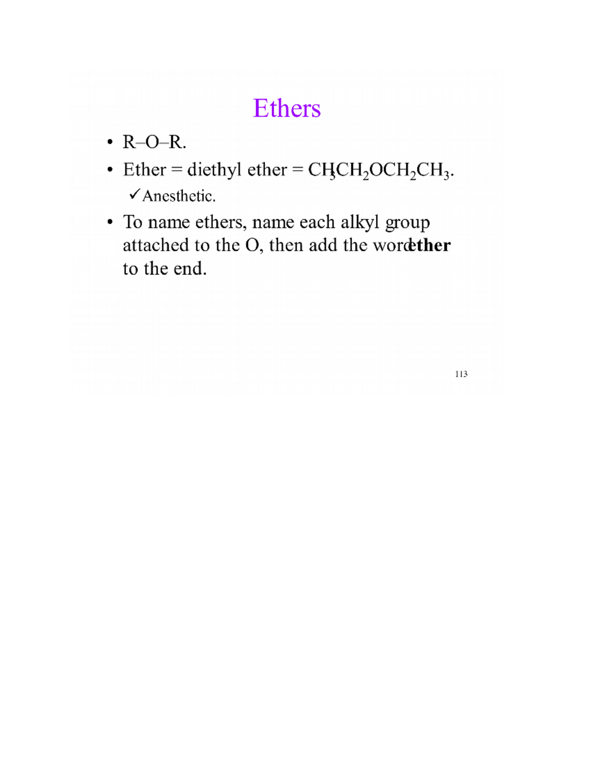 CH.18- Ethers - These are visual lecture notes for the course CHM1020 ...