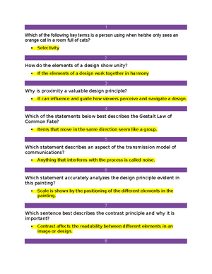 Elements of Art- Definitions complete - CLASS SET (PLEASE DO NOT TAKE ...