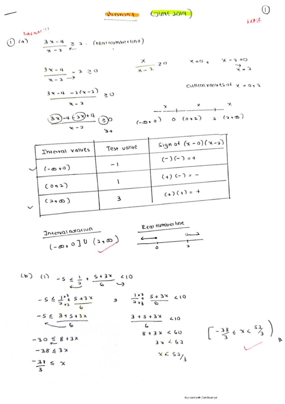 MAT 133 Revision JUNE 2019 (1-4) - applied science - Studocu