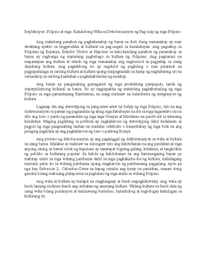 544806145 Draft Ng Saliksik - SALIKSIK-WIKA SALIKSIK-KULTURA SALIKSIK ...