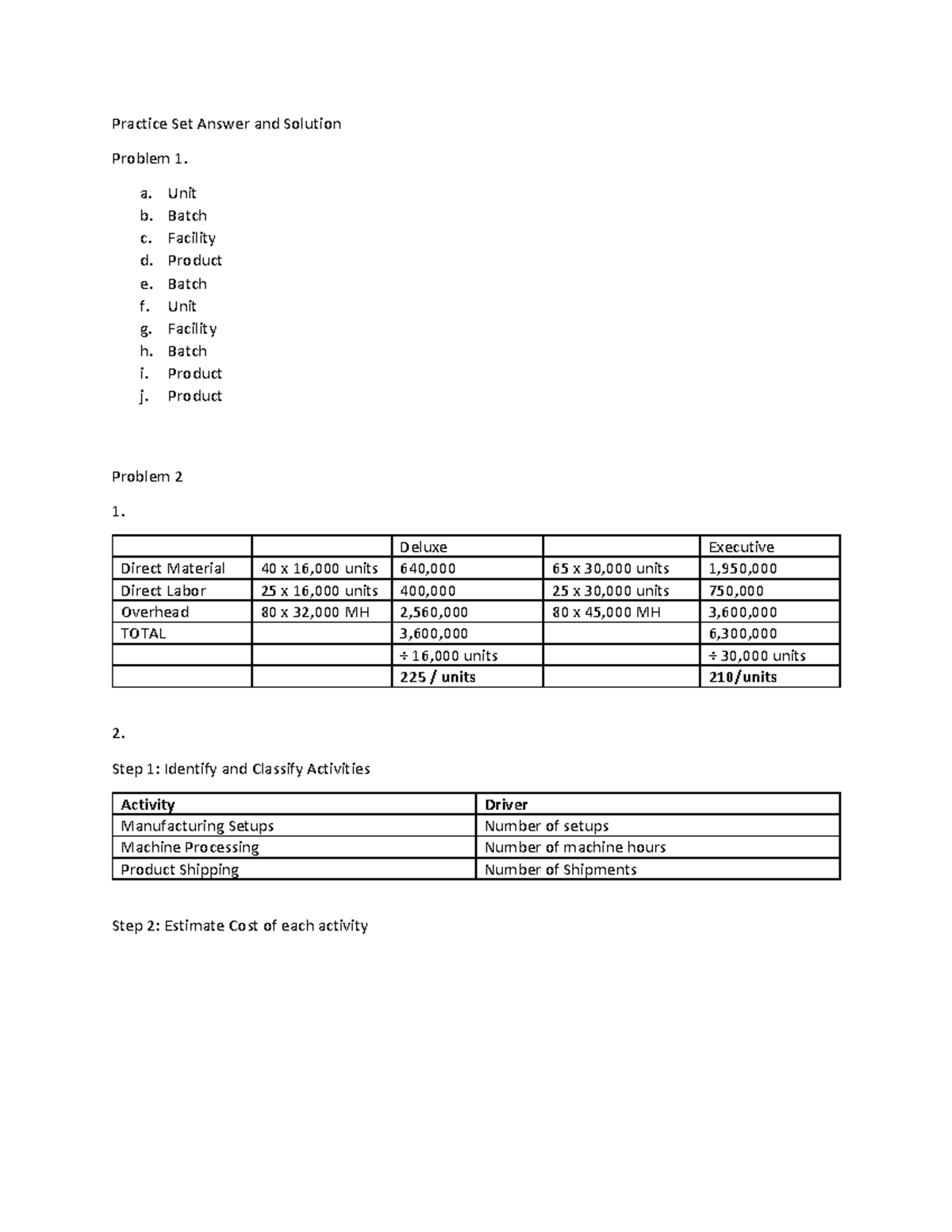 ABC- Practice Set Answer and Solution - Practice Set Answer and ...