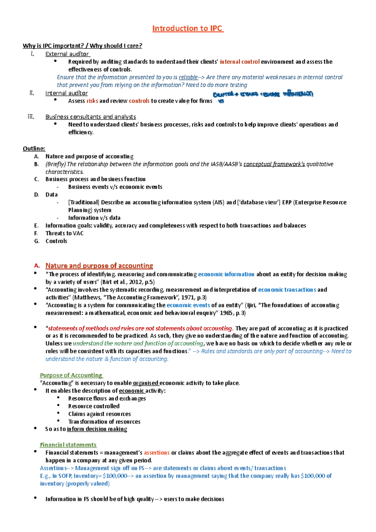 L1 Introduction to IPC notes - Introduction to IPC Why is IPC important ...