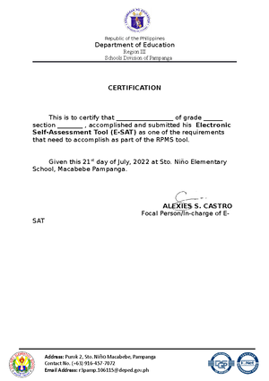 Kindergarten-DLL-MELC-Q4-Week 6 asf - Education - Studocu