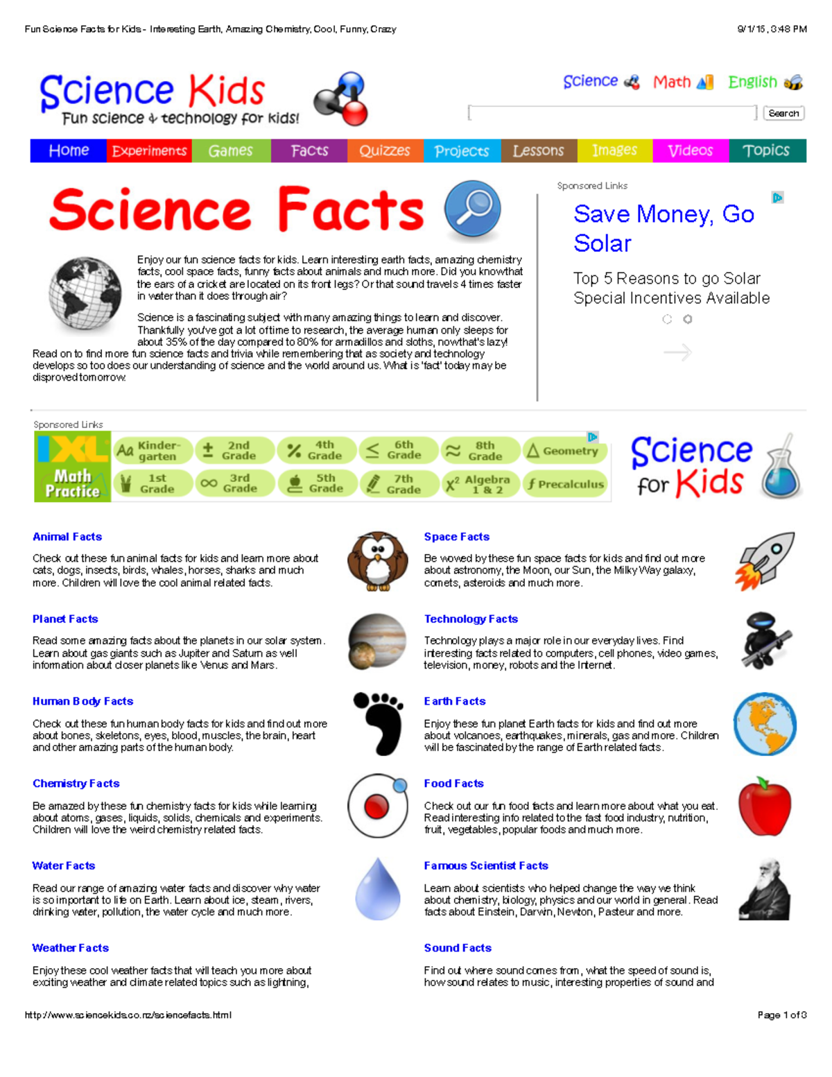 445170974 Science Fun Facts pdf - Amazing Chemistry, Cool, Funny, Crazy ...