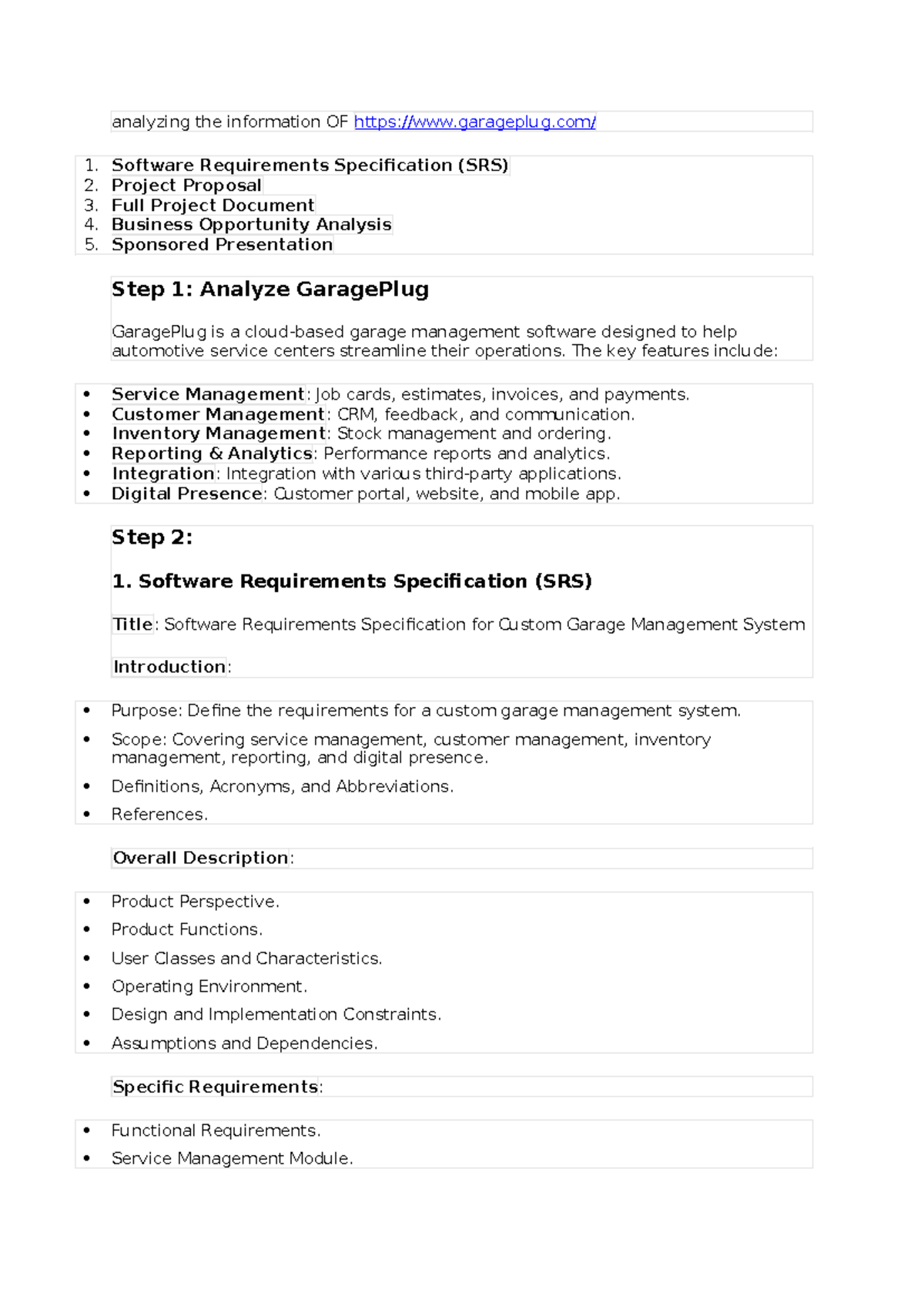 Garage plug analysis - its a new era of cars maintenance - analyzing ...