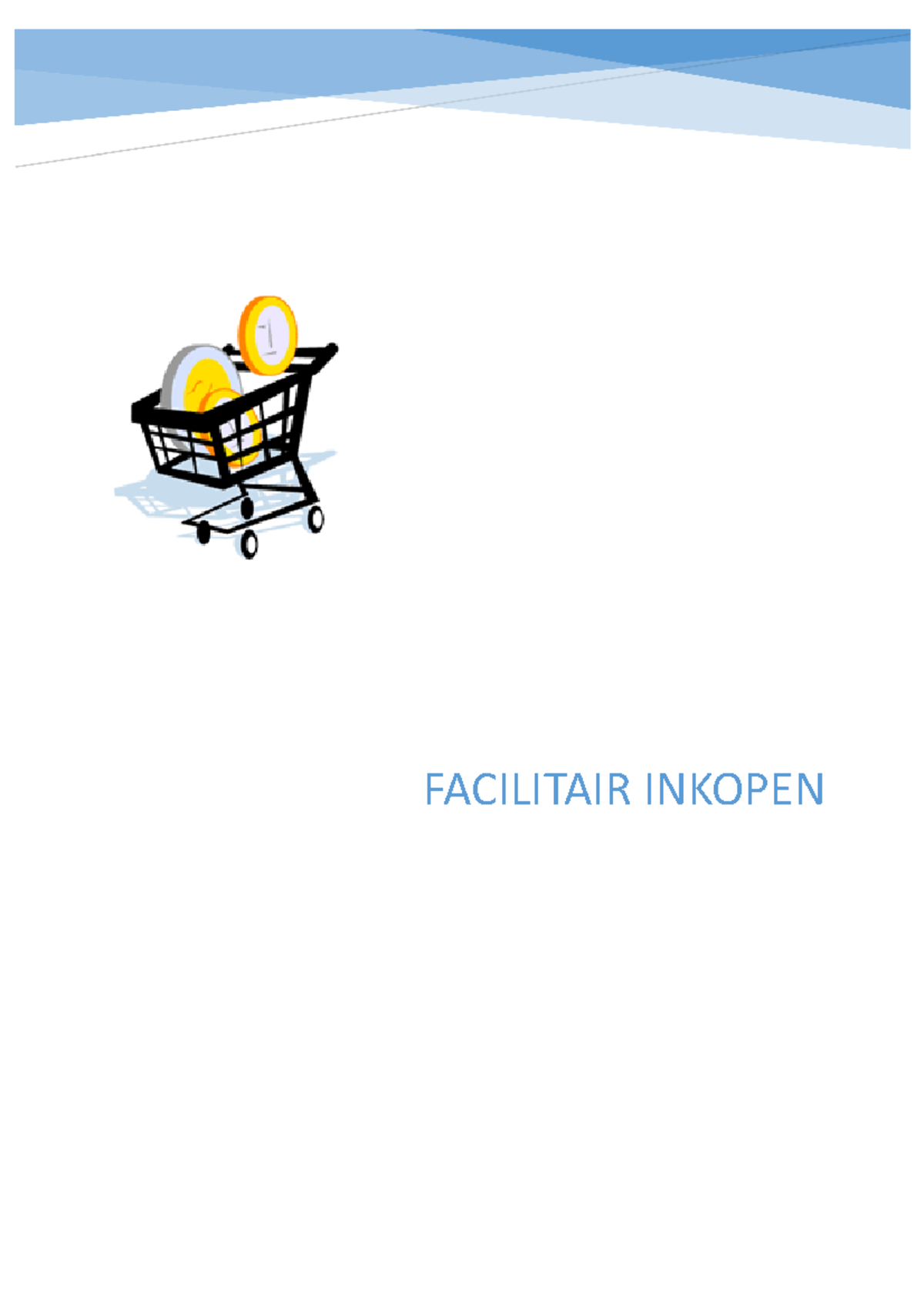 Het inkoopproces stappenplan - Het inkoopproces Omdat het inkopen van ...