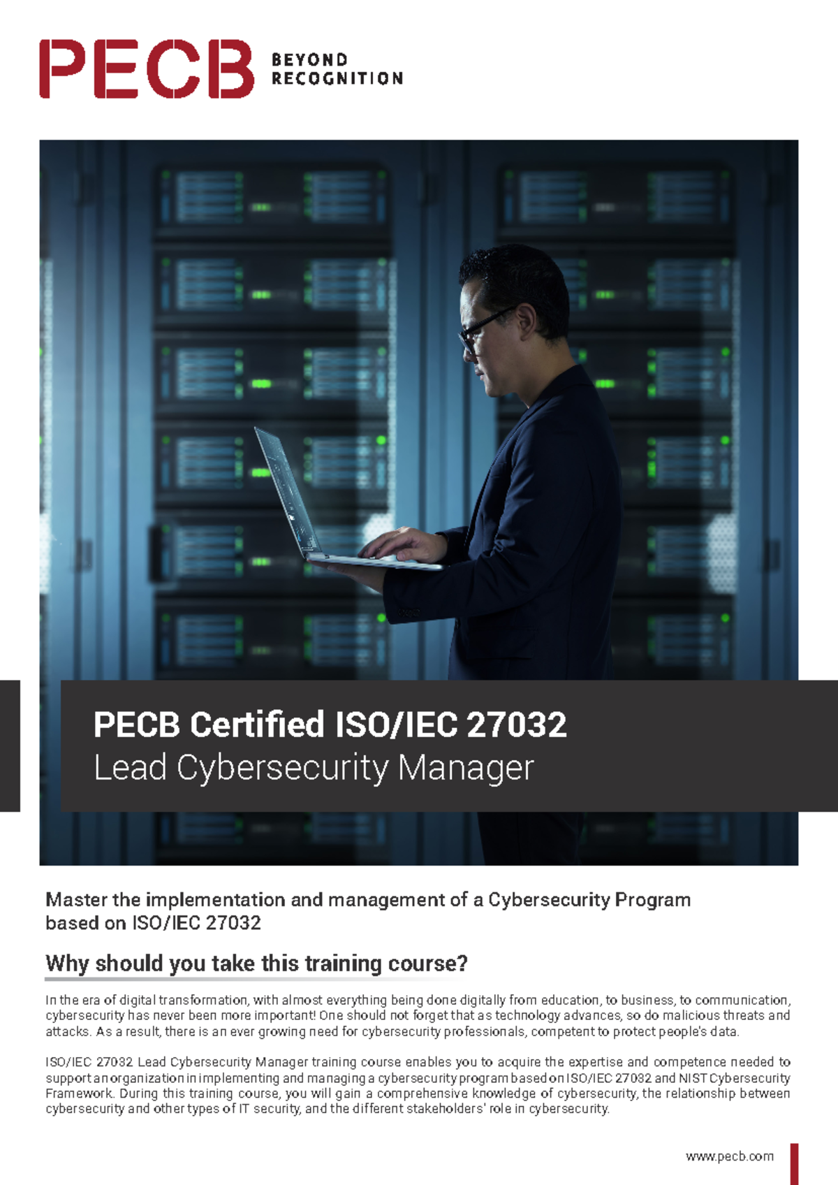 Iso 27032 lead cybersecurity manager en - Master the implementation and ...