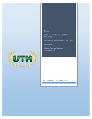 Contabilidad General - CCE -0801 - UTH - Studocu