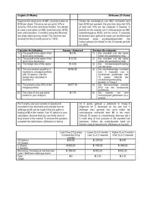 Comparable Sales Matrix Example Solution - **Suggested Answer Features ...