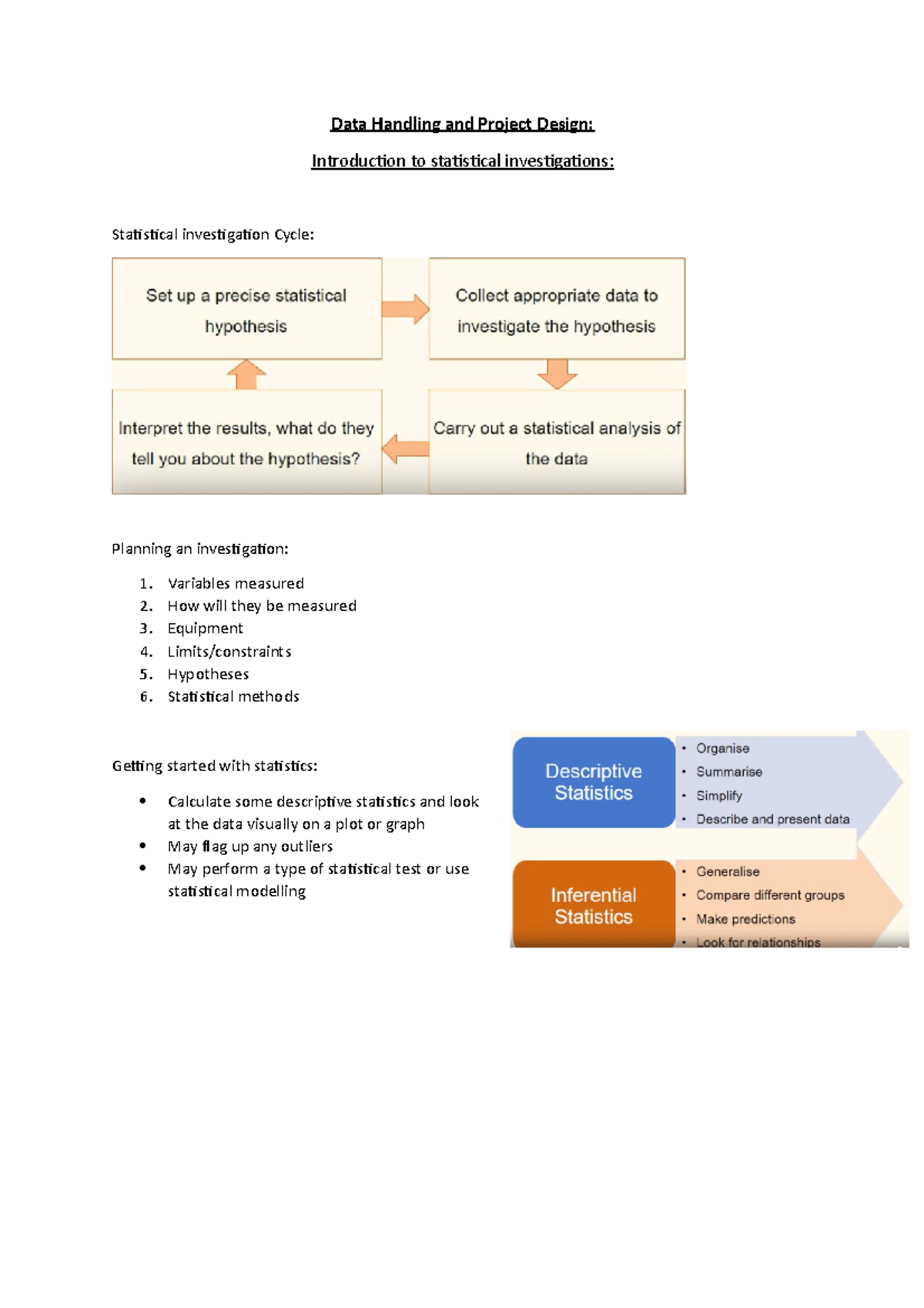 Lecture 4 (2) - Introduction to Quantitative Data - Data Handling and ...