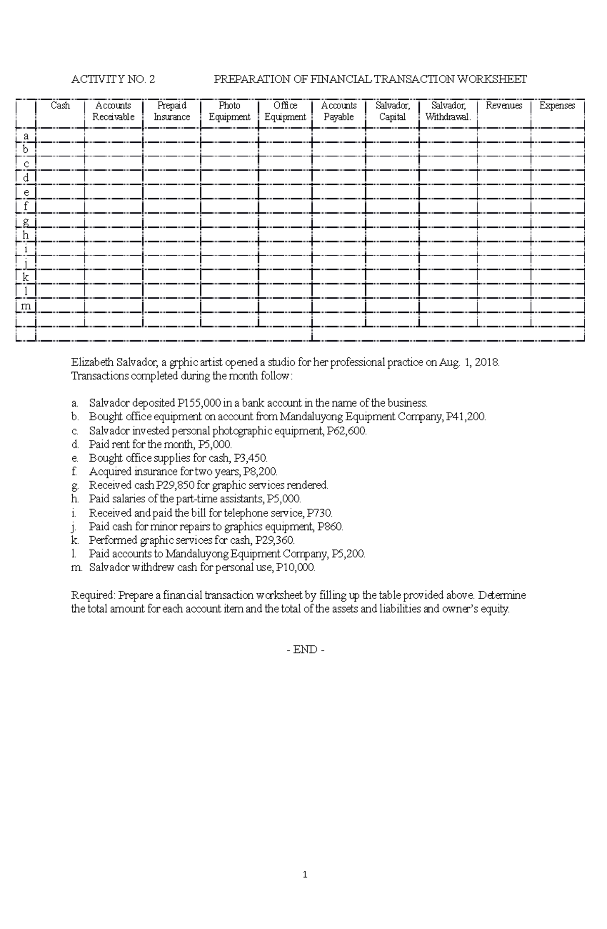Orca share media 1550050703849 - ACTIVITY NO. 2 PREPARATION OF ...