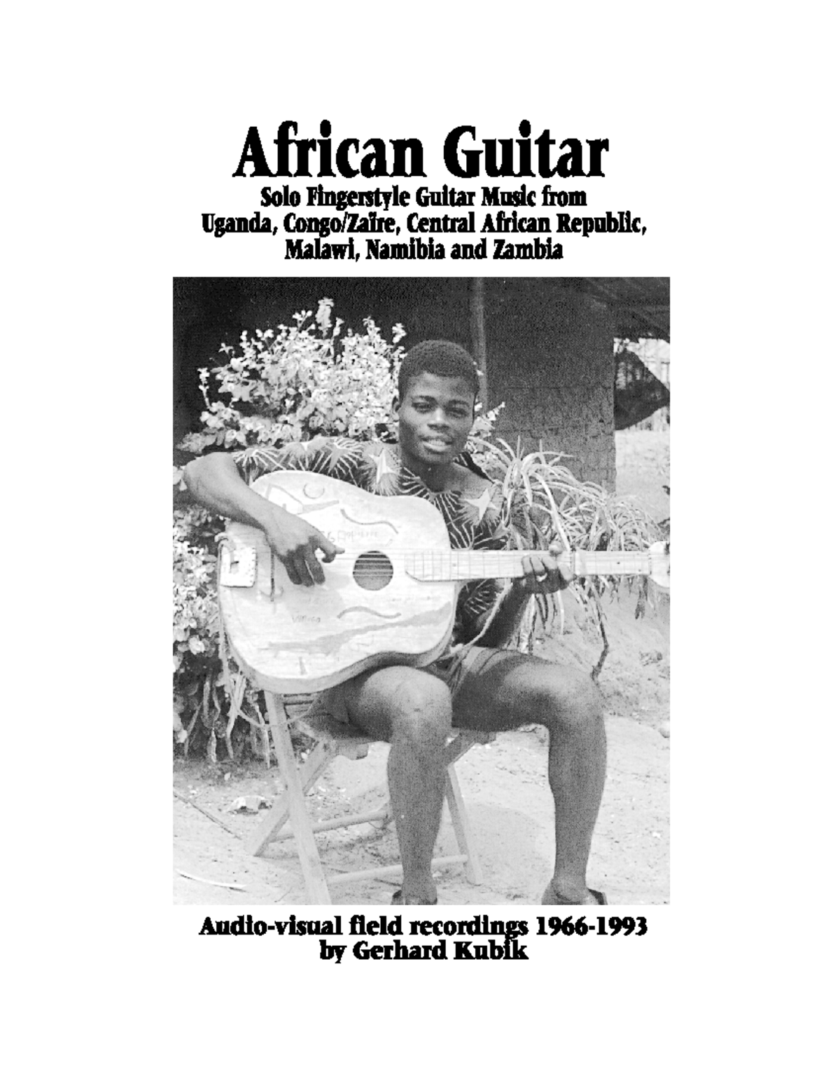 13017 PDFbooklet - MUSIC - I NTRODUCTION African guitar music, although ...