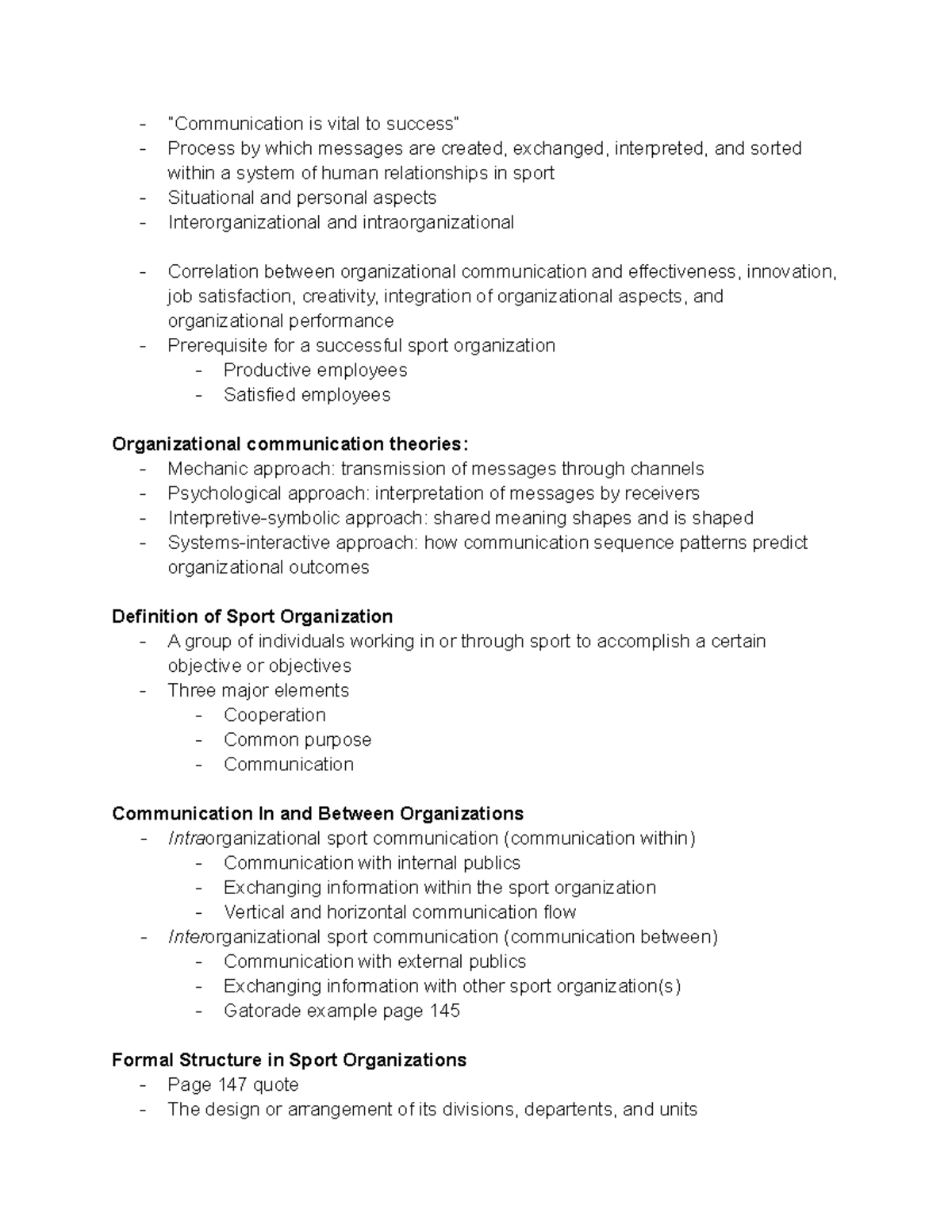Chapter 6 Effective Organizational Communication - “Communication is ...