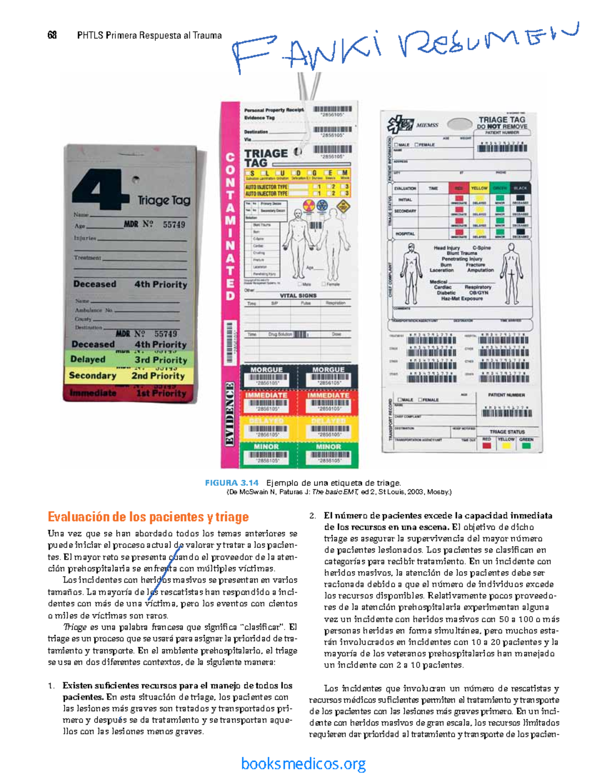 Phtls Trauma Soporte Vital Prehospitalario Primera Respuesta al Trauma ...