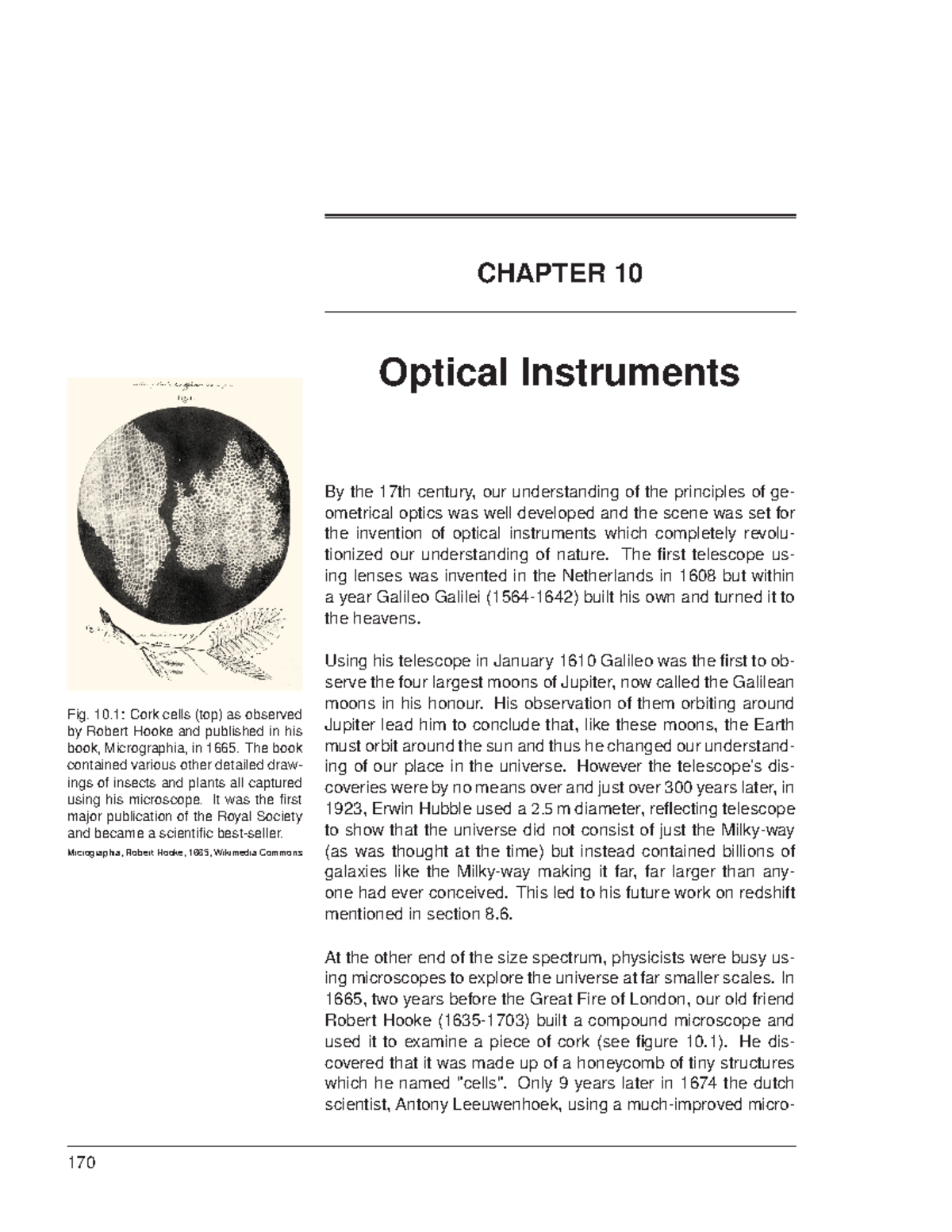Ch10-Optical-Instruments - CHAPTER 10 Optical Instruments By the 17th century, our understanding ...